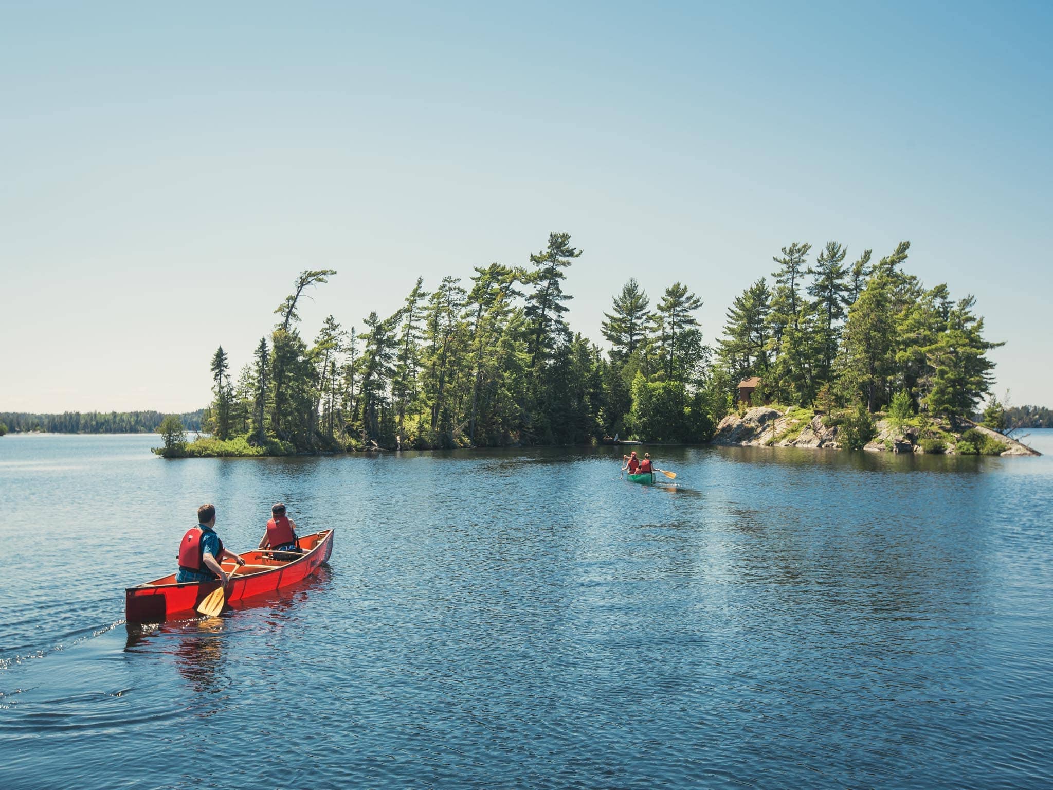 Private Island Cabin Accommodation - Quetico Provincial Park